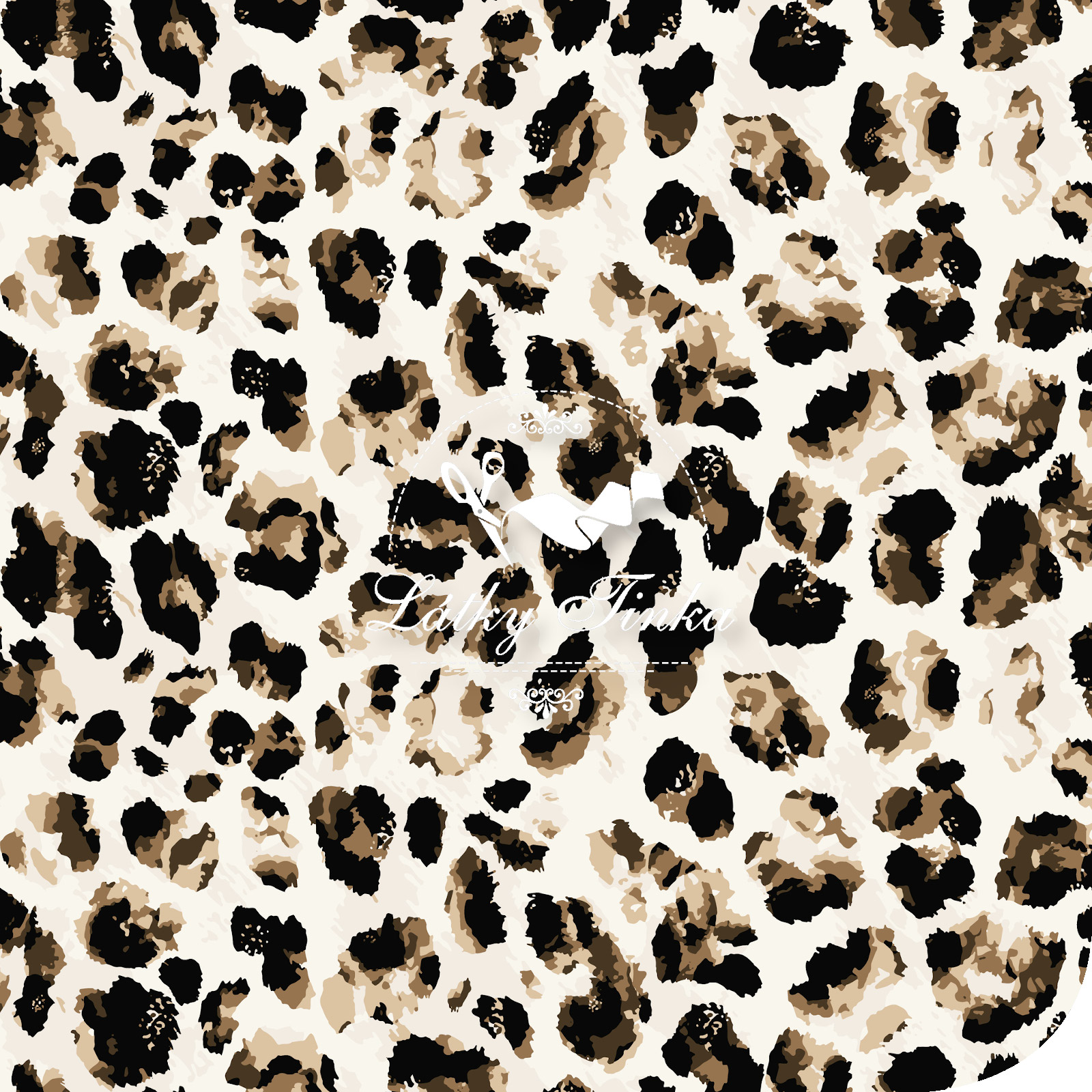 Teplákovina leopard - Látky-Tinka.cz